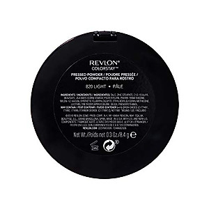 Face Powder by Revlon, ColorStay 16 Hour Face Makeup, Longwear Medium- Full Coverage with Flawless Finish, Shine & Oil Free, 820 Light, 2.4 Oz