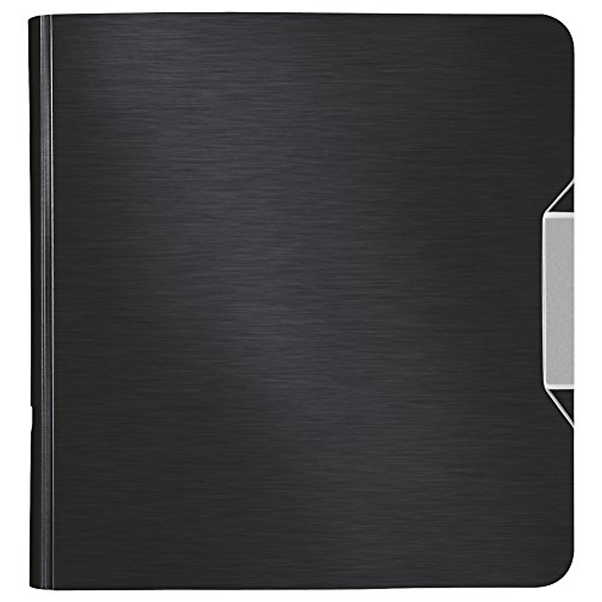 Leitz 11080094 multifunction folder (A4, round back (8, 2 cm wide) elastic band closure, plastic, Active Style) satin black