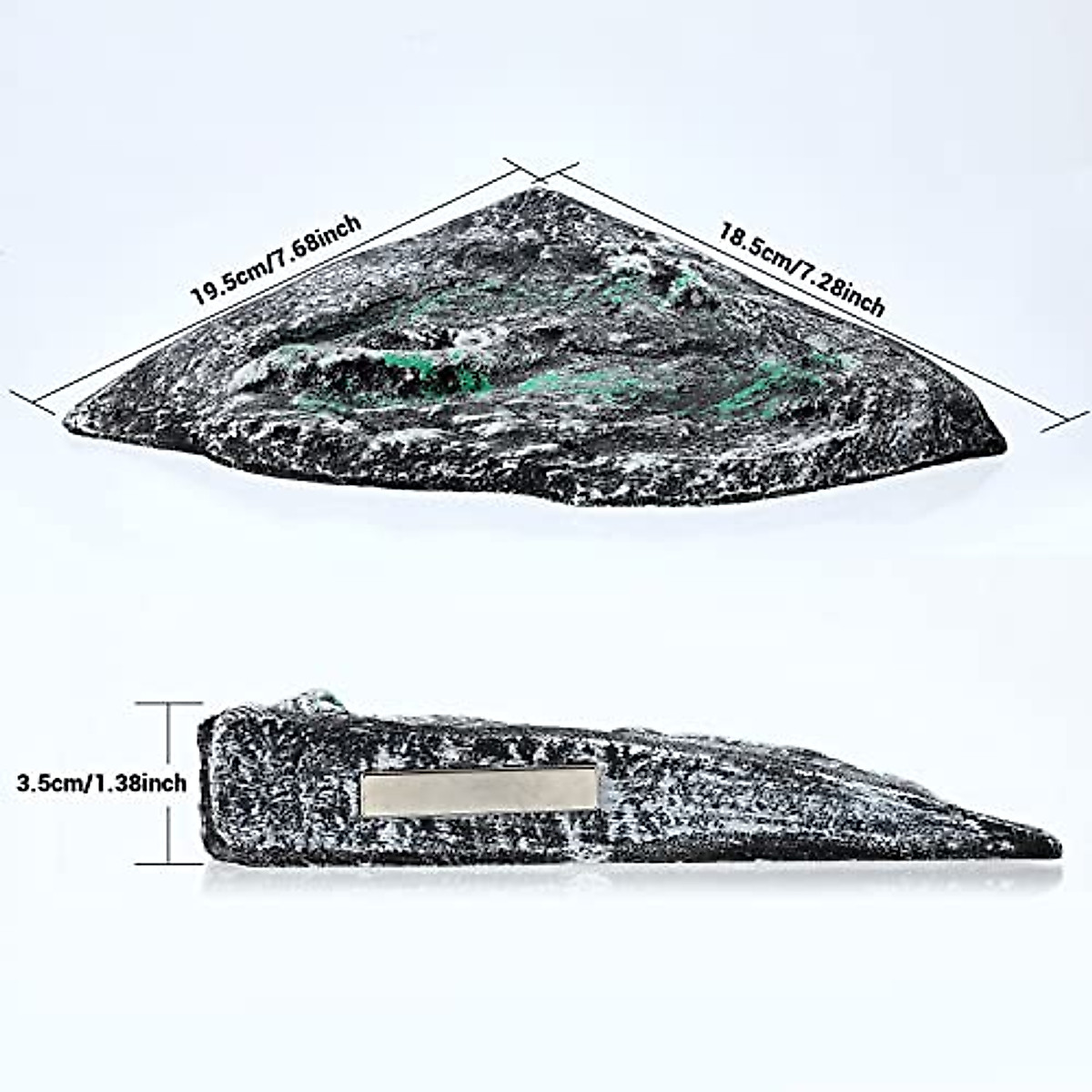 INKPET Turtle Floating Basking Platform, Reptile Climbing Tortoise Resin Resting Terrace for Frogs Newts Amphibians Lizard