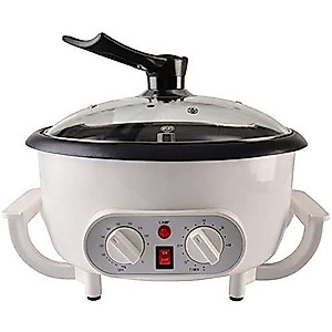 Upgrade Coffee Roaster Machine for Home Use, 110V Household Electric Coffee Bean Roaster with Timer 1200W Roasting Machine Peanut Bean Home Coffee Roaster