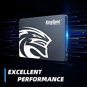 KingSpec 4TB 2.5" SATA SSD, SATA III 6Gb/s Internal Solid State Drive - 3D NAND Flash TLC, Compatible with Desktop/Laptop/All-in-one(P3,4TB)