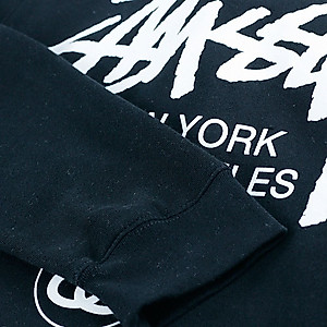 Stussy World Tour Crew in Black (XL)