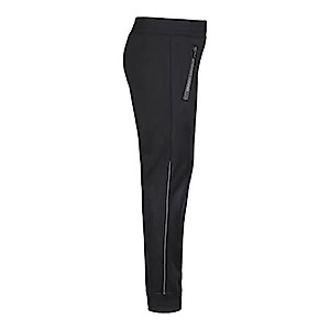 Under Armour girls Pennant Tapered Sweatpants, Black - Core, 4 US