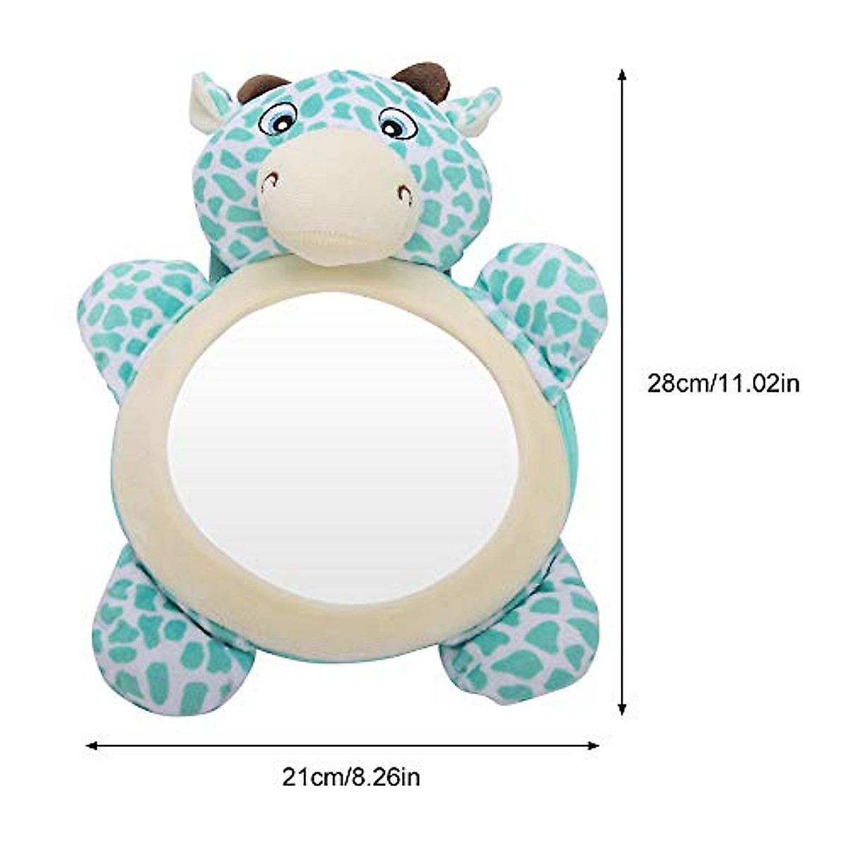 Haokaini Baby Car Mirror Rearview Backseat Mirror Safety Chair Backseat Mirror for Rear Facing