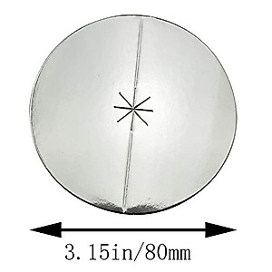 JCBIZ Drip Protector 50PCS Candle Holder Bobeche Paper Drip Protector for Devotional Candlelight Vigils