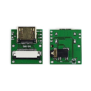 Arducam CSI to HDMI Cable Extension Module with 15pin 60mm FPC Cable for Raspberry Pi Camera V3/V1/V2/HQ (Pack of 2, 1 Set)