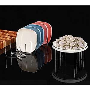 Achbeah Dish Drying Rack, Telescopic Dish Storage Rack, Dish Racks, Steamer Rack, Drying Rack Stand Storage Holder for Book Storage Wall Hanging Rack Kitchen Countertop Organizer