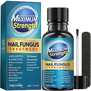 Toenail Fungus Treatment Extra Strength, Nail Fungus Treatment, Nail Fungus Treatment for Toenail & Fingernails, Fungal Nail Treatment for Toenails, Antifungal Nail Treatment for Broken Nail(1oz)