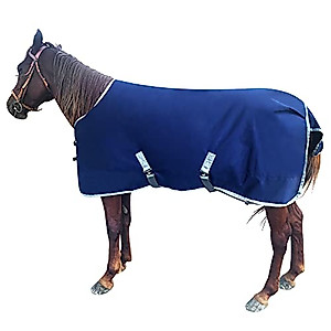 Winter 1800D Premium Turnout Horse Blanket,Medium Weight Waterproof Blanket