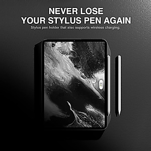 SWITCHEASY CoverBuddy Lite for iPad Pro 12.9" Case Compatible with Magic Keyboard & Smart Keyboard Folio (Keyboard Not Included) | with Pencil Holder | ONLY for 2021-2022 iPad Pro 12.9" (Black)