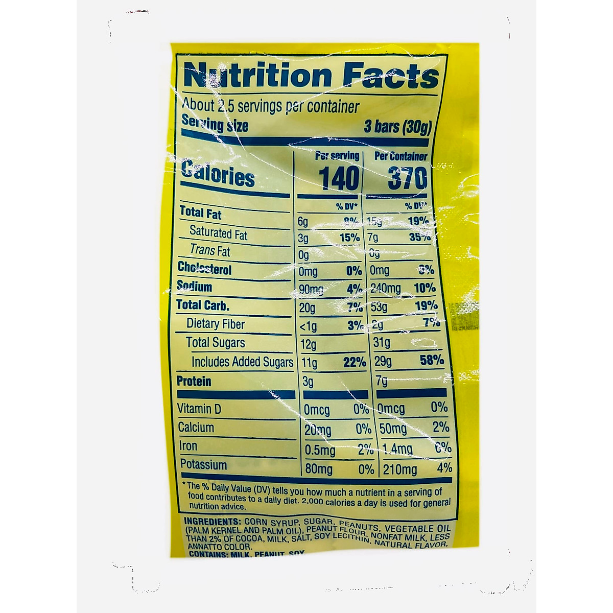 (2pack) Butterfinger Minis BUTTERFINGER Minis Candy Bars 2.8 oz