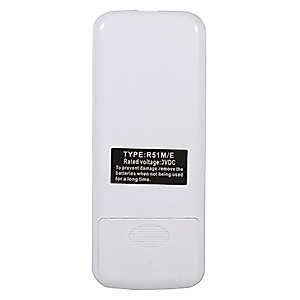 Remote Control Air Conditioner Controller Replacement Universal Controller Compatible with Midea R51M/E