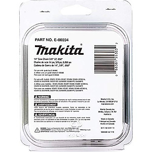 Makita E-00234 14" Saw Chain, 3/8" LP, 050"
