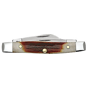 Case WR XX Pocket Knife Red Stag Small Stockman Item #9449 - (R5333 SS) - Length Closed: 2 5/8 Inches