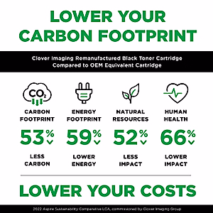 Clover Remanufactured Toner Cartridge Replacement for HP CF214A (HP 14A) | Black