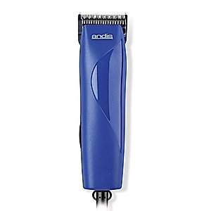 Andis EasyClip Pro-Animal 7-Piece Detachable Blade Clipper Kit, Animal/Dog Grooming, Blue, MBG-2 (21485)