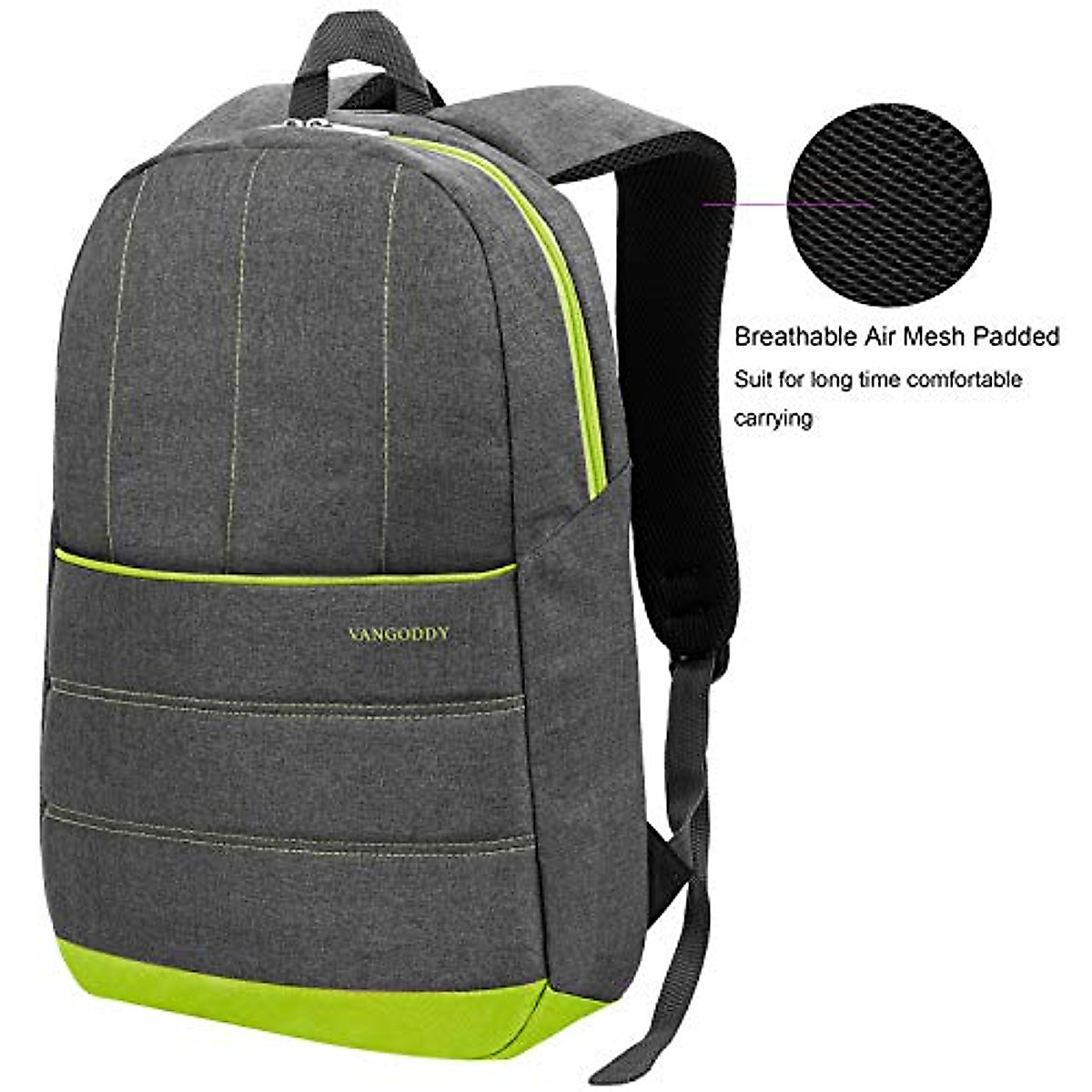 ECCRIS Laptop Bag 15.6 16 In for MSI CreatorPro M16, Creator Z16P, Creator M16, Delta 15, Summit E16, Sword 15, Pulse GL66