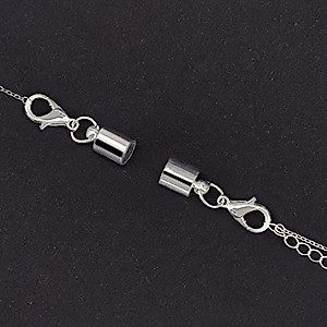 Pack of 12 Gold and Silver Color Magnetic Lobster Clasps for Jewelry. Strong Magnet Accessory for Necklace, Bracelet. DIY Friendly. (Regular)