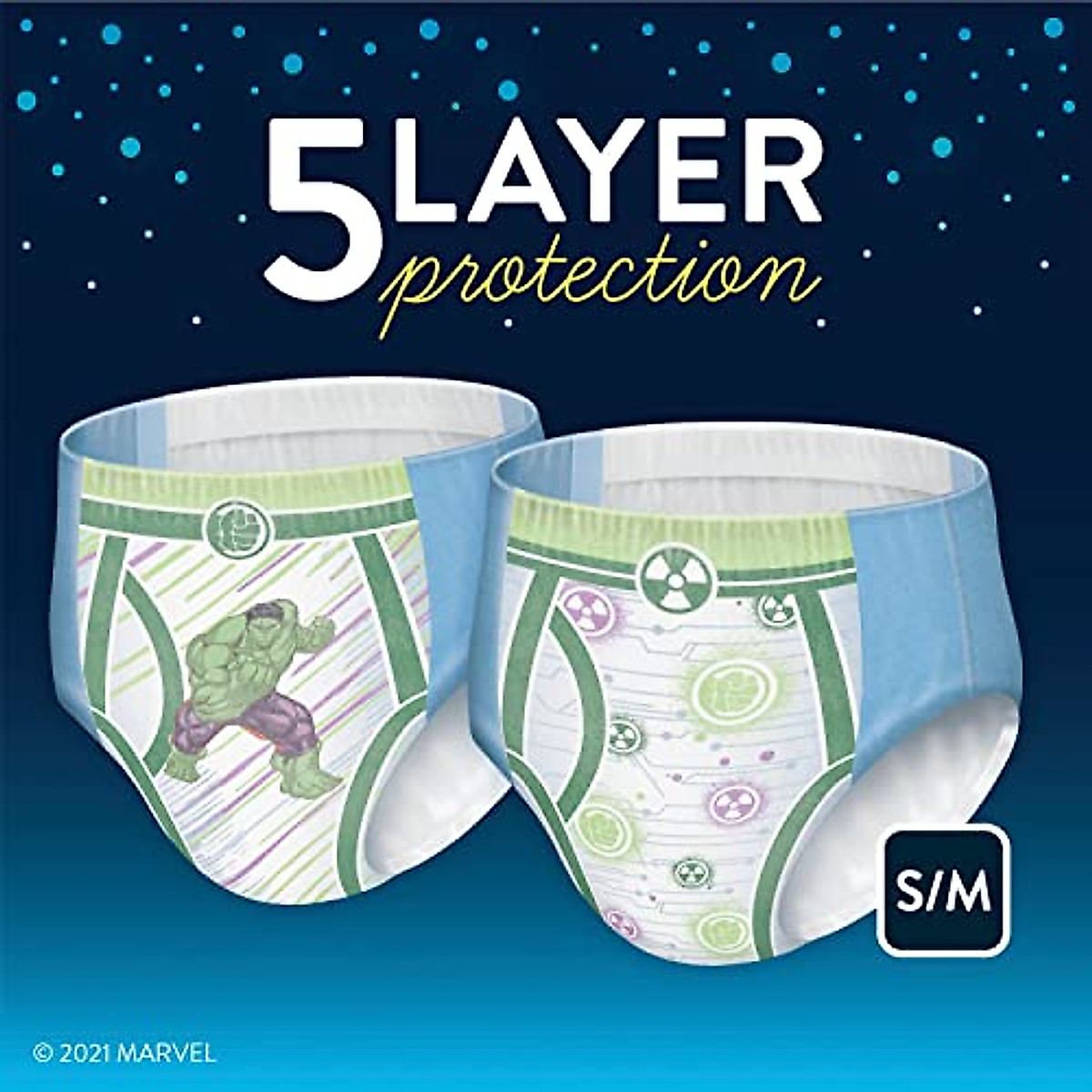 Goodnites Bedwetting Underwear for Boys, S/M, Discreet, Small/Medium, 22 Count (Pack of 2), Packaging May Vary