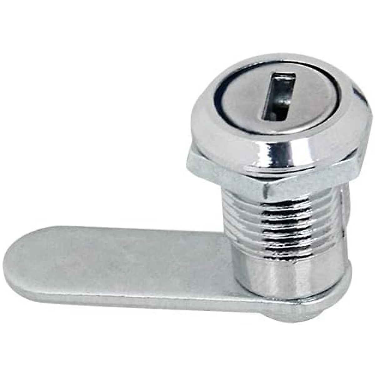 Locker Lock,Glass Cabinet Lock, Cam Lock,Cabinet Lock 4PCS Cam Cylinder Locks Door Cabinet Mailbox Drawer Cupboard Locker Security Furniture Locks with Plastic Keys Hardware