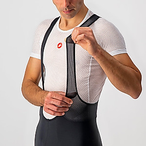 Castelli Men's Entrata Bibshort for Road and Gravel Biking l Cycling - Black - Medium