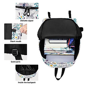 Vnurnrn Cute Koala Customize Kids Backpack Sets with Lunch Box Student School Bag Bookbag Set for Boys Girls Daypack for Camp Laptop