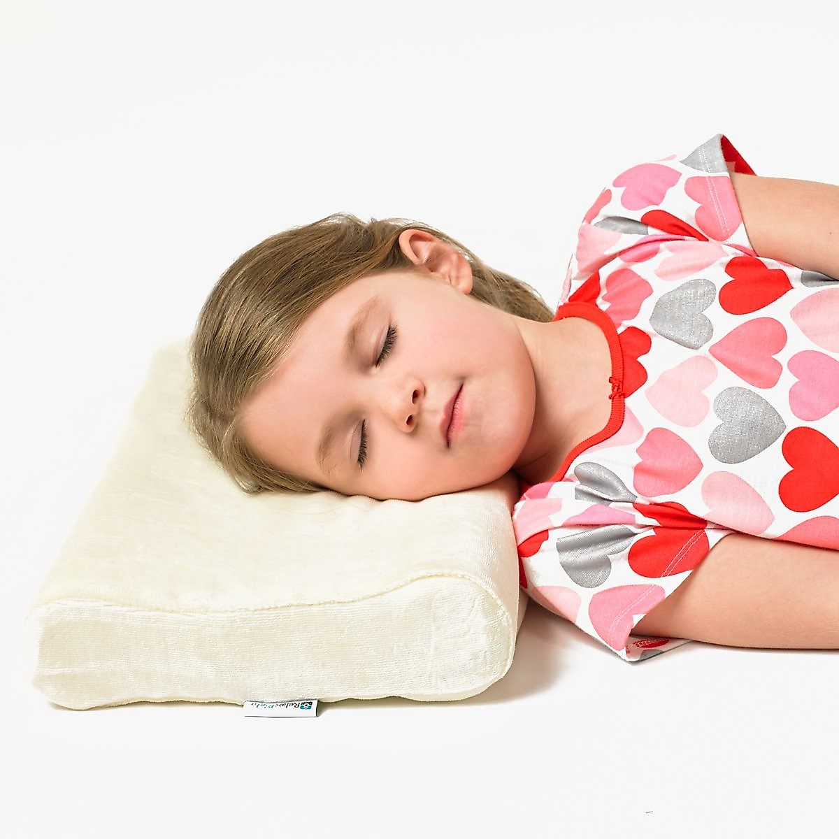 High Grade Memory Foam Toddler Pillow with Velour Cover, Super Soft, Breathable, Washable