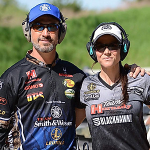 Walker's Razor Ear Protection Dark Earth Slim Shooter Folding Earmuffs, 4 Pack