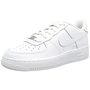 Nike boy's Basketball Shoe, white, 36 EU