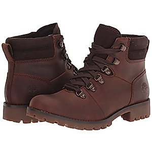 Timberland Women's Ellendale Hiking Boot, Medium Brown Full Grain, 9.5