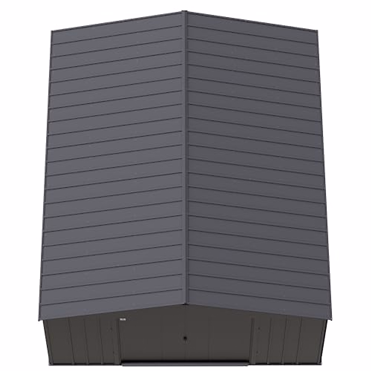 Arrow Classic Metal Shed, 14 x 17, Charcoal