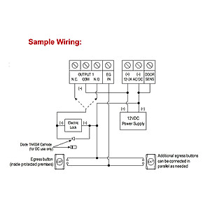 Seco-Larm Enforcer Access Control Keypad with Proximity Reader, Backlit (SK-1131-SPQ)