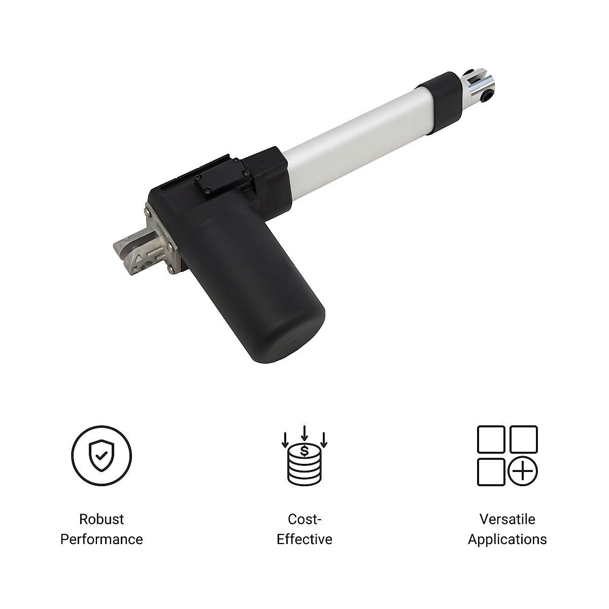 Progressive Automations 24V Electric Linear Actuator - 4 inches Stroke, 100 lbs Force - Innovative Motor, Durable Stroke, IP66 Water Resistance for Outdoor, Automotive, Home Automation - PA-04