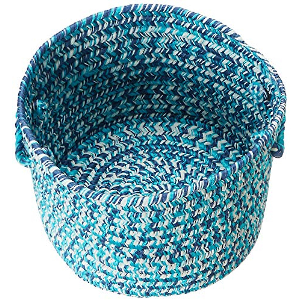 Colonial Mills Catalina CA99A018X018 Storage Basket, 18" x 18" x 12", Blue Lagoon