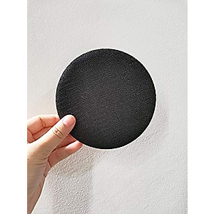 Hook and Loop Soft Sponge Cushion Interface Buffer Pad 6 Pack 5 Inch Soft Density Interface Pads Hook and Loop Foam Sanding Pads for Orbital Sander Automotive Woodworking Polishing