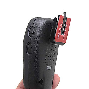 Kymate CB Mic Holder Mobile Radio Microphone Hang Up Clip for Yaesu Icom Vexter Motorola Kenwood MH48 MH36 HMN3596 HM133V HLN9073 GM300/340/950 CM200/300 Metal Hook Stick to Car 2Pack