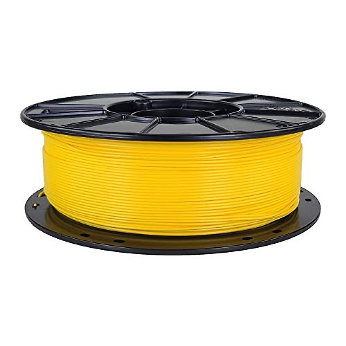 3D Fuel Standard PLA+ 3D Printing Filament, Made in USA with Dimensional Accuracy +/- 0.02 mm, 1 kg 1.75 mm Spool (2.2 lbs) in Daffodil Yellow
