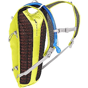 CamelBak Classic Light Bike Hydration Pack 70oz, Safety Yellow/Silver