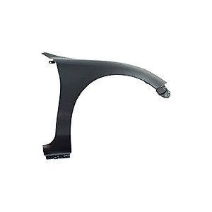 Evan Fischer Front Fender Set of 2 Compatible With 2013-2017 Honda Accord Primed Steel Sedan Driver and Passenger Side