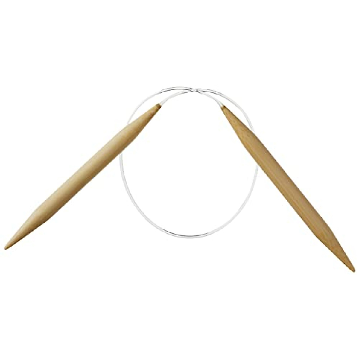 Clover Takumi Bamboo Circular 16-Inch Knitting Needles, Size 11