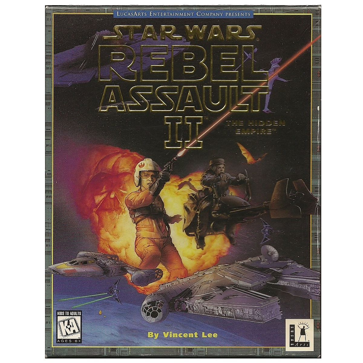 Star Wars: Rebel Assault Ii: The Hidden Empire [PC Game]