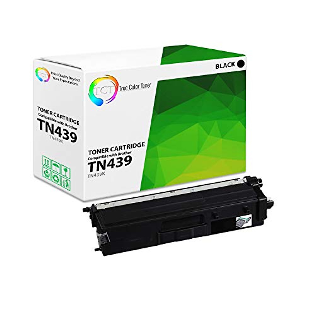 TCT Premium Compatible Toner Cartridge Replacement for Brother TN439 TN-439 Ultra High Yield Works with Brother HL-L8360CDW L8360CDWT, MFC-L8900CDW L9570CDW Printers (B, C, M, Y) - 8 Pack