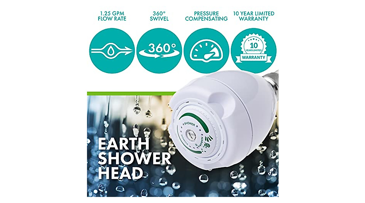 Niagara Conservation Earth Spa Shower Head - Water Saver