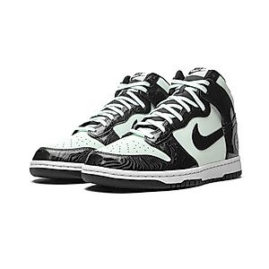 Nike Men's Basketball Shoe, Barely Green Black Barely Green White Black, 10 US