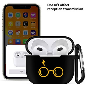 NIKWIOLB Case Compatible for Airpods 3 2021 3rd Generation Case Cover for Women Men Premium Skin Silicone Full Protective Case Cover for Airpod 3 Gen with Keychain
