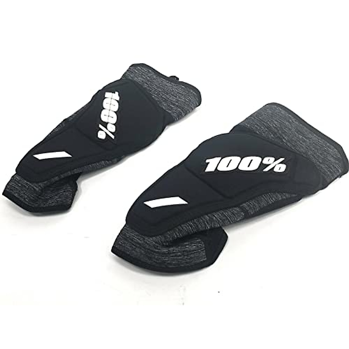 1 Unisex-Adult Ridecamp Knee Guard, Grey Heather/Black, S