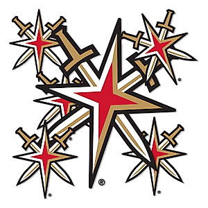 Desert Cactus Las Vegas Golden Knights Team NHL National Hockey League Sticker Vinyl Decal Laptop Water Bottle Car Scrapbook (Type 3 - Secondary)