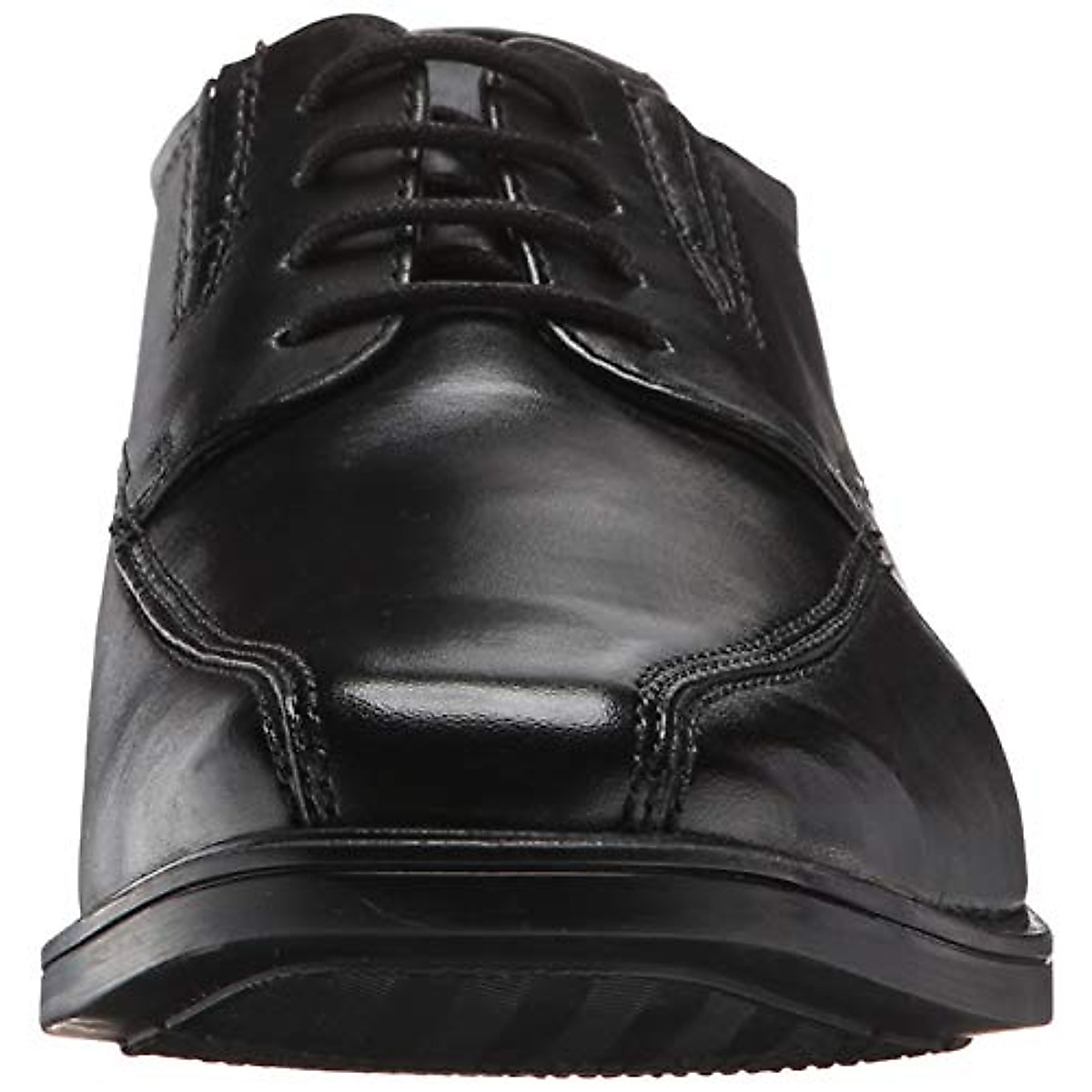 Clarks mens Tilden Walk Oxford, Black Leather, 10.5 US