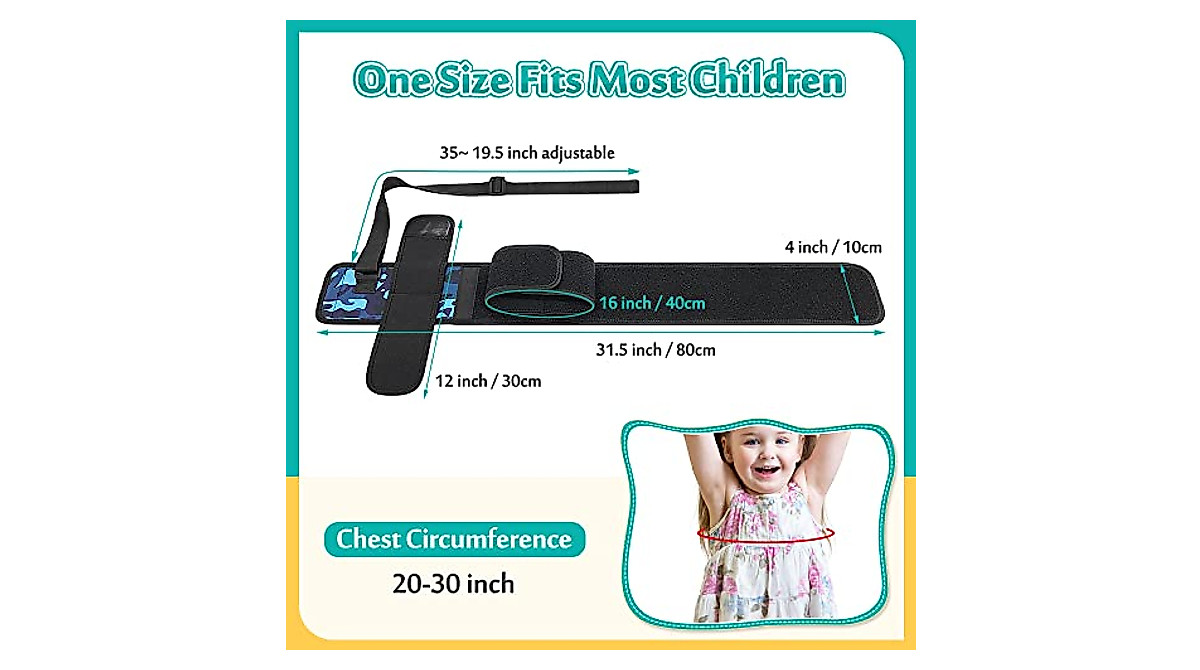 Mybow Pediatric Shoulder Immobilizer | Kids Arm Sling for Shoulder Support