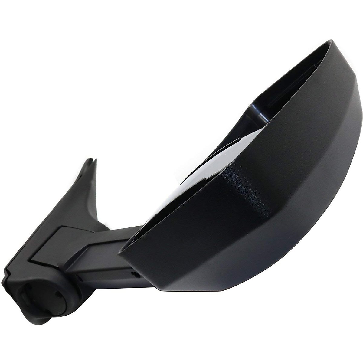Kool Vue Mirror Set Compatible with 2003-2014 Ford E-150, 2003-2005 E-150 Club Wagon, 1992-2002 E-150 Econoline, Towing, Manual Adjust, Manual Fold, Single Arm, Fits 4-Bolt Mirror Only